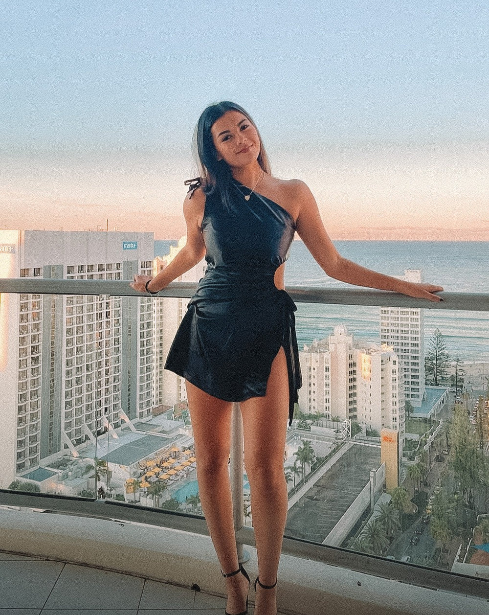 Rent or Hire Designer Dresses | Sonya Moda Mini Dress - Black | Lend ...