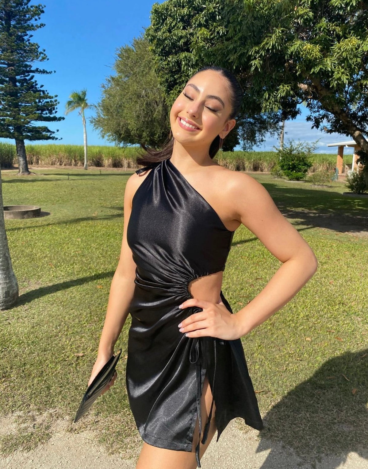 Rent or Hire Designer Dresses | Sonya Moda Mini Dress - Black | Lend ...